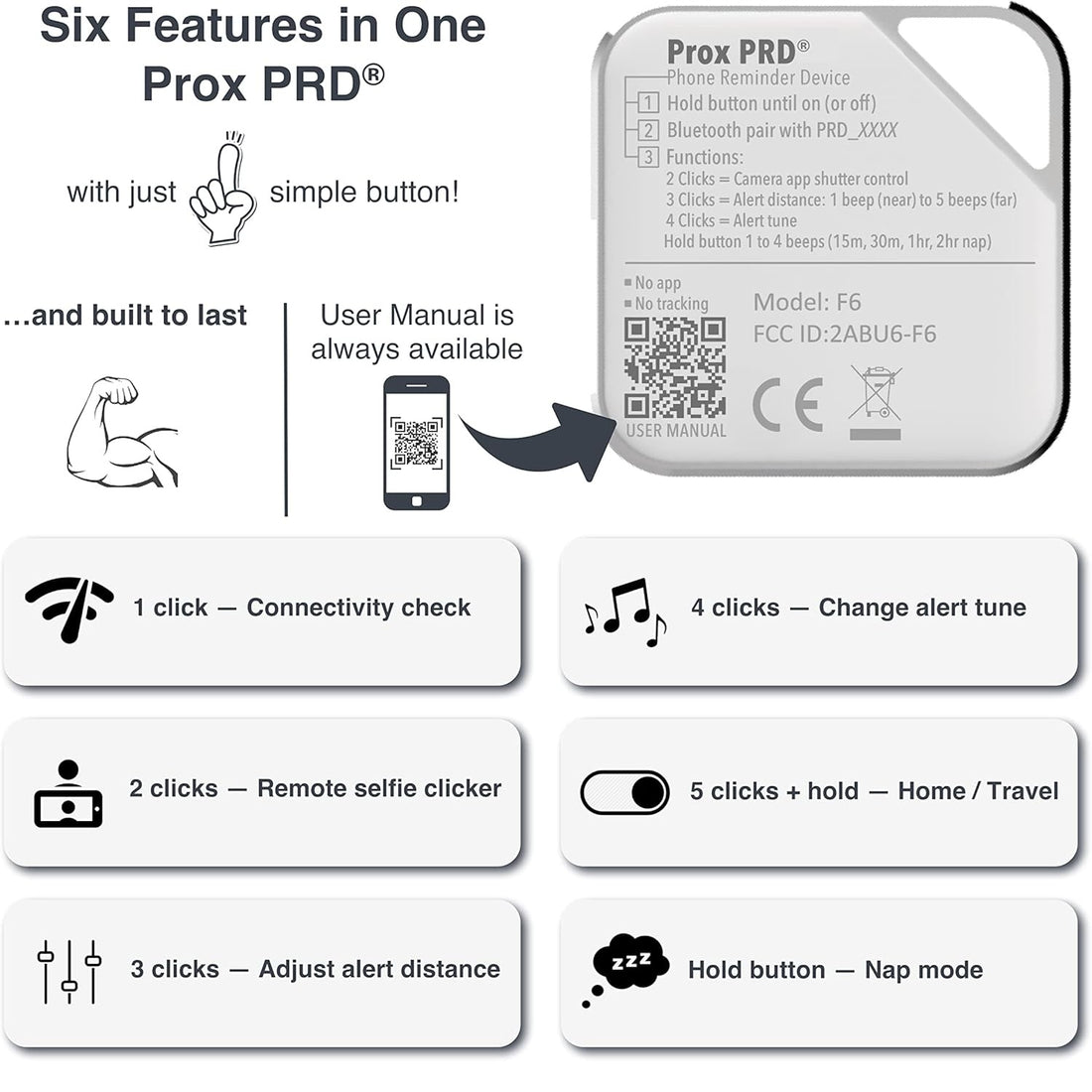 Prox PRD - Phone Reminder Device (with Motion Sensing) | Prox Devices, Inc.